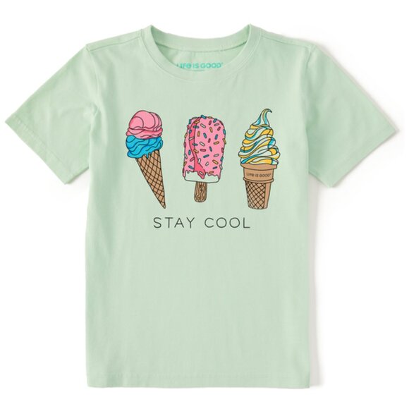 Life Is Good | Shirts & Tops | Kids Ice Cream Trio Stay Cool Crusher ...
